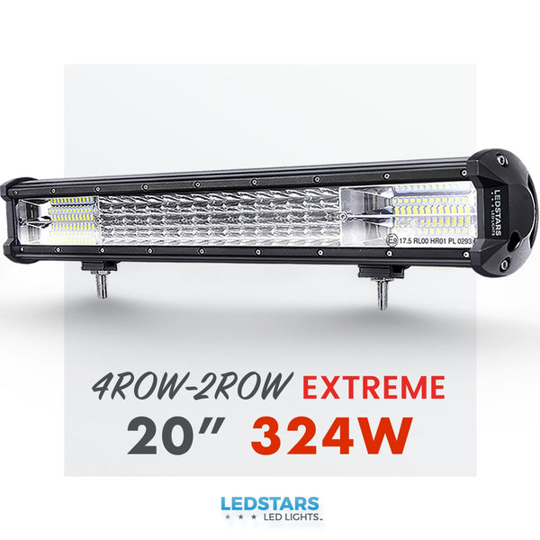 CREE 20 tum extraljus LED Ramp - 324W - Billigast i Norden